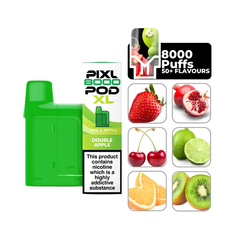 Pixl 8000 Vape Refill Pods Buy Pixl 8000 Pods UK Smokz